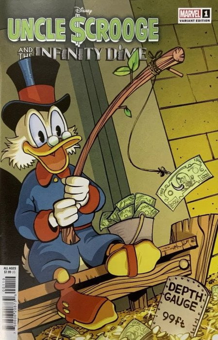 Uncle Scrooge and the Infinity Dime #1M VF ; Marvel Comic Book ...