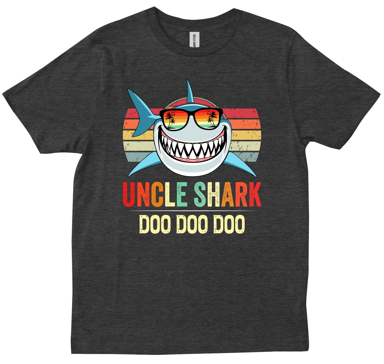 Uncle Shark Doo Doo Doo Funny Uncles Gift Ideas Father's Day Funny T ...