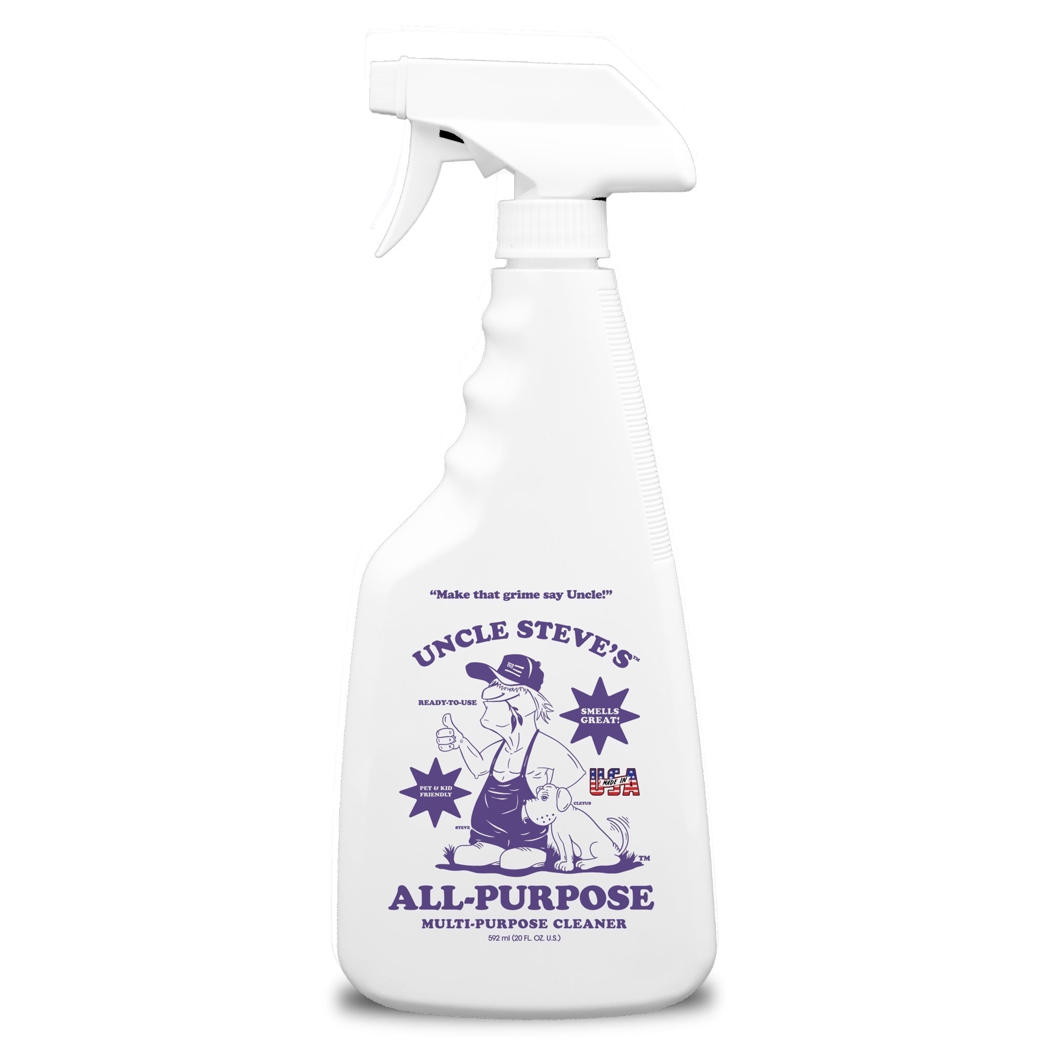 Uncle Steve's All-Purpose Cleaner, Ready-to-Use & Pet & Kid Friendly ...
