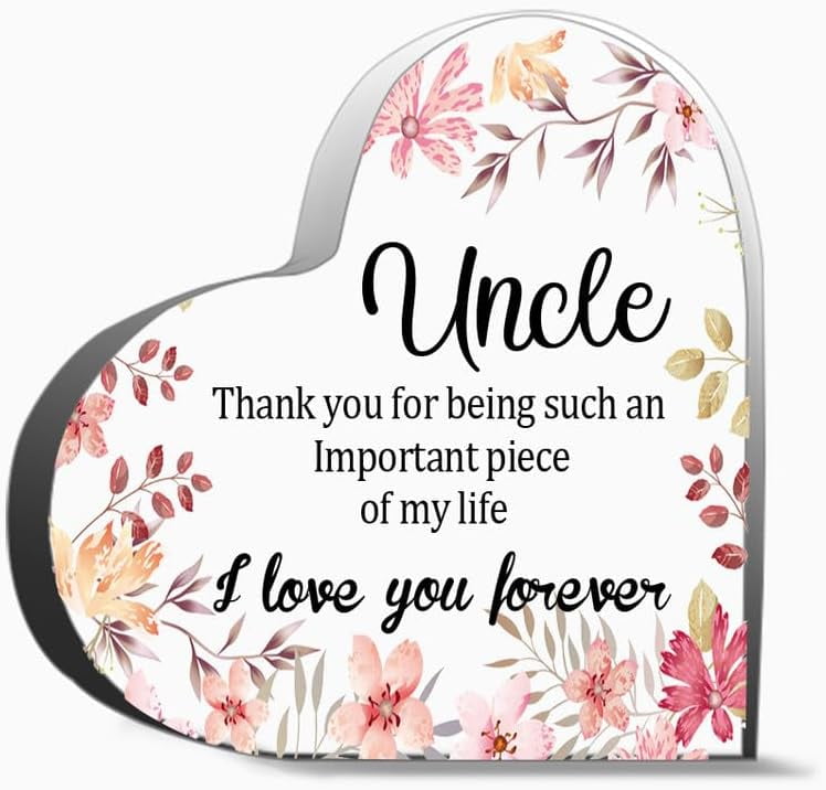 Uncle Thank You For Being Such An Important Piece Of My Life I Love You ...