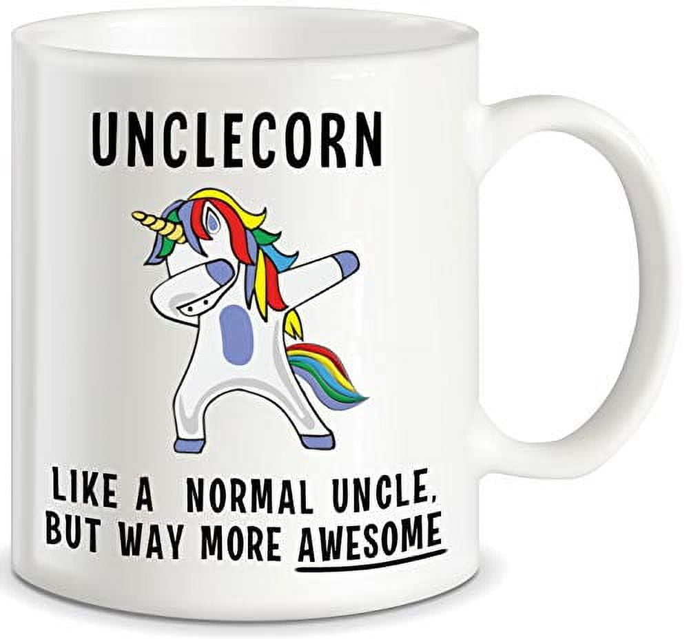 Unclecorn Funny Coffee Mug Father'S Day Gift For Uncle Best Gift For Uncles Siblings Brothers ...