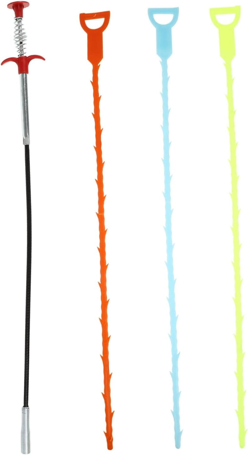 Unclog Cleaning Tool Toilet Sink Paw Cleaner Snake Hair Drain Cleaner ...