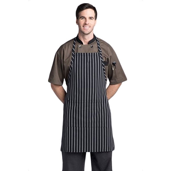 Uncommon Threads 3018-4100 Ajustable Butcher 2 Section Pocket Apron in ...
