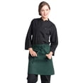 Uncommon Threads 3056-0500 Half Waist Apron in Hunter - Walmart.com