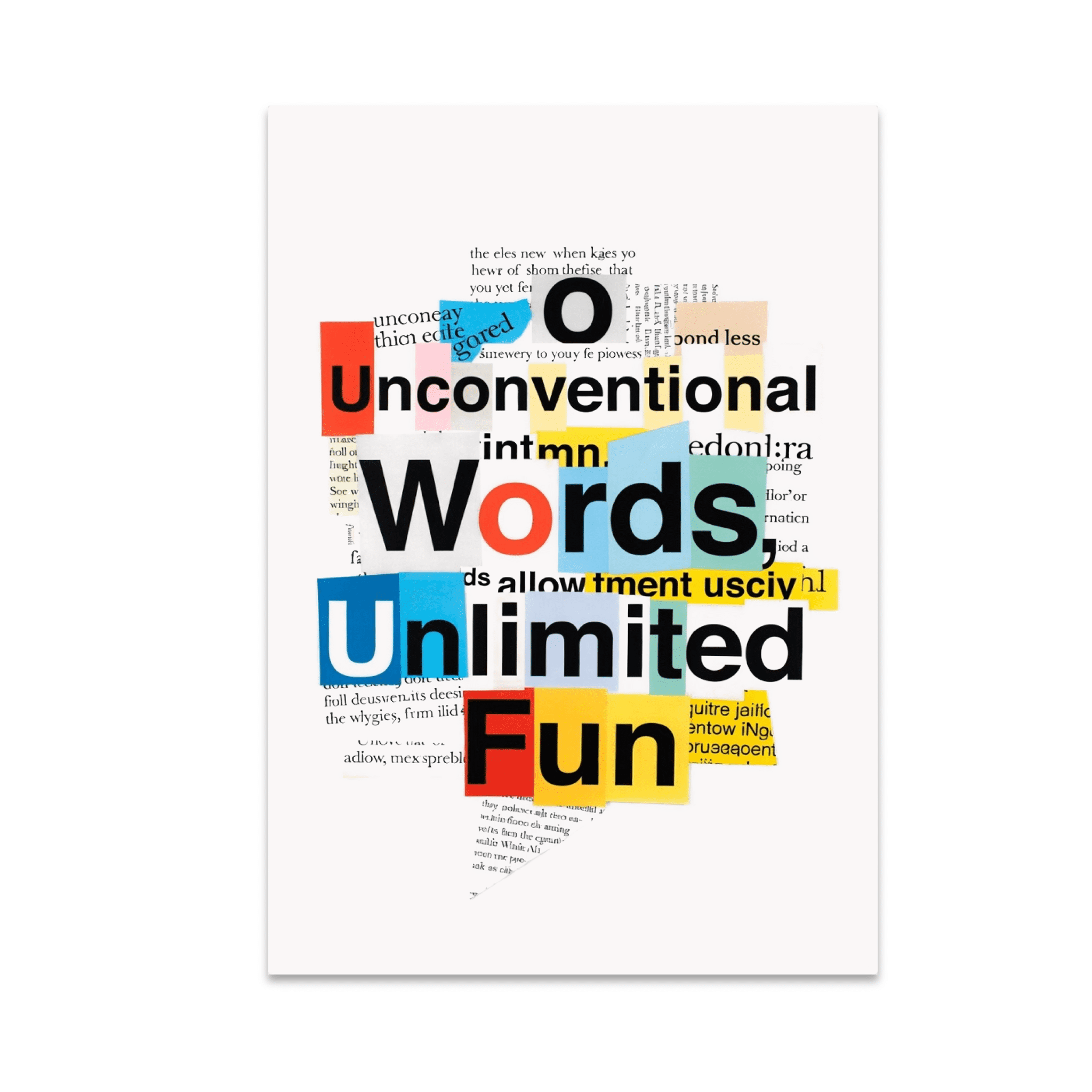 Unconventional Words Unlimited Fun - Creative Writing Enthusiast ...