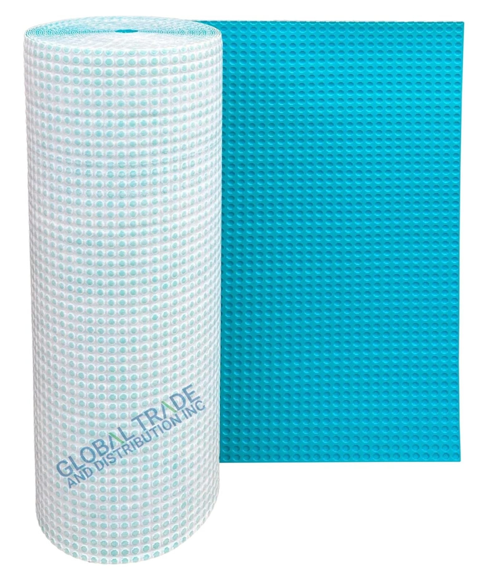 Uncoupling Waterproofing Membrane Roll, 323 Sq Ft (3.3 Ft x 98.5 Ft), 1 ...