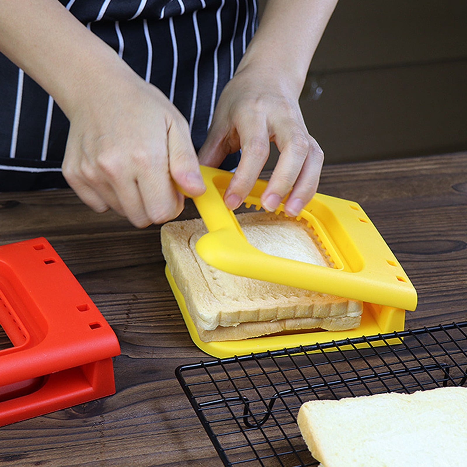 Uncrustable Sandwich Maker Cutters For Kids Lunch Mini Cookie Cutter ...