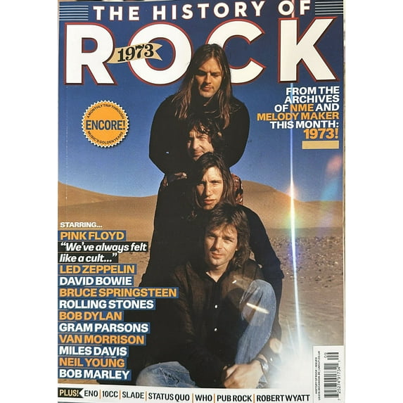 Uncut The History Of Rock 1973 Magazine Issue 9 - Walmart.com