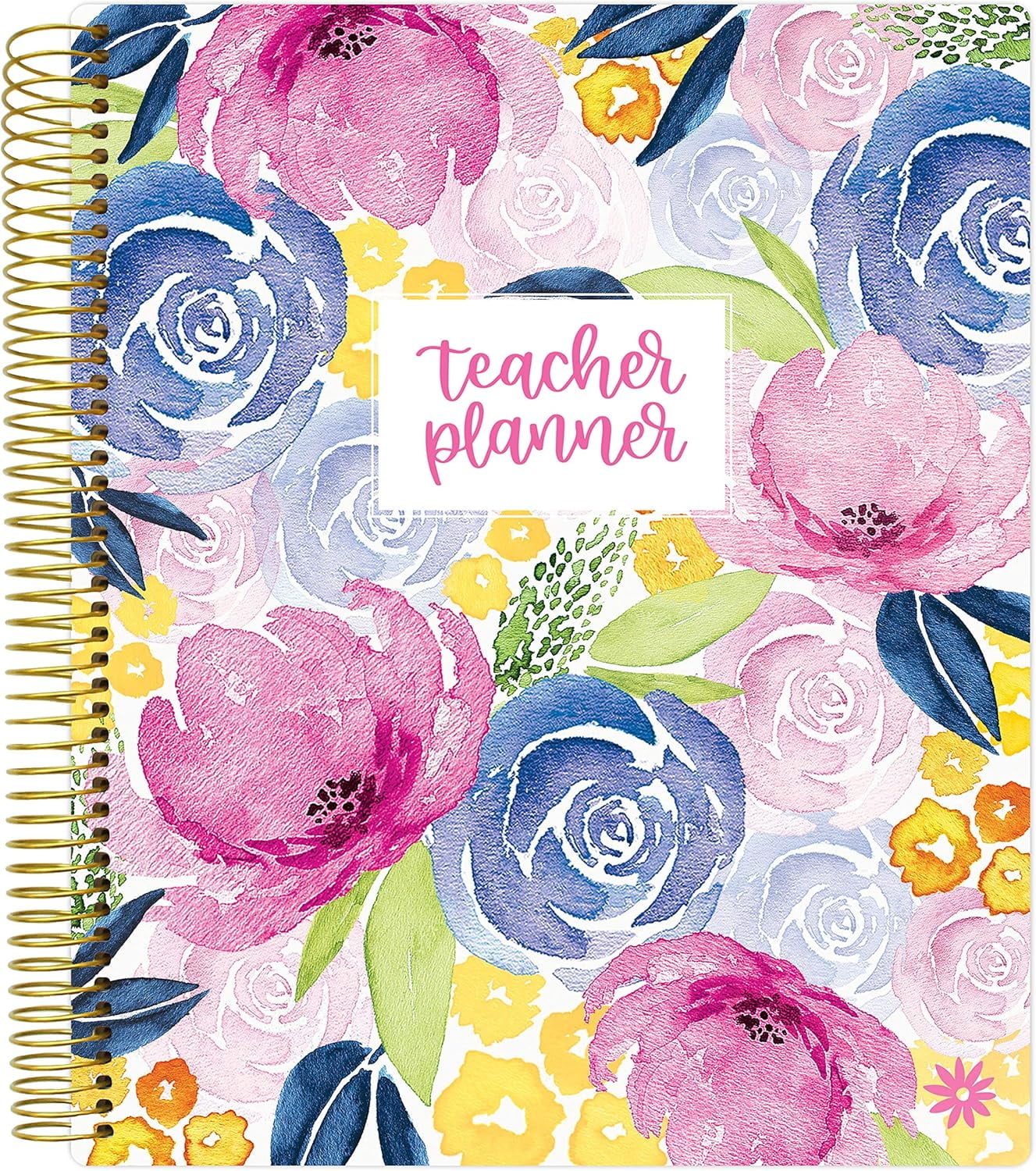 Undated Academic Year Teacher Planner & Calendar - 7 Period Lesson Plan ...