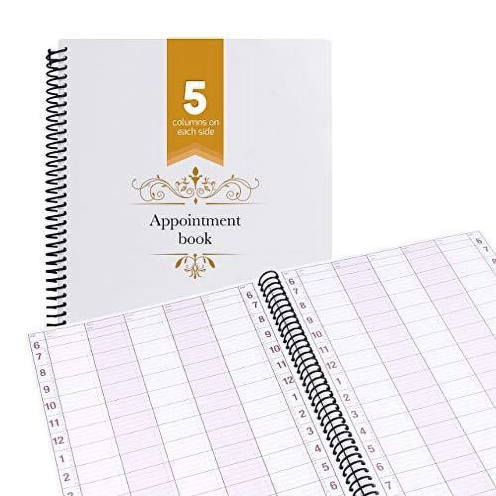 Walmart Undated 5-Column Appointment Book - 200 Page Planner for Salon ...