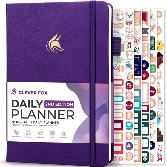 Undated Daily Planner 2nd Edition - Walmart.com