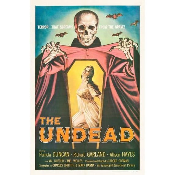 Undead Poster Metal Sign 8Inx 12In Art Print On Metal 8x12 Multi-Color ...