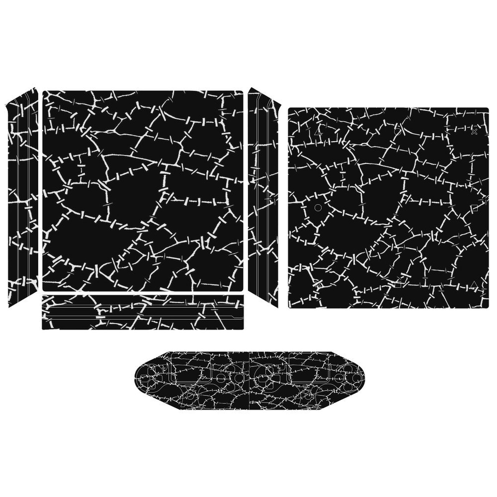 Undead Zombie Stitch Voodoo Halloween Pattern PS4/PS4 Pro/PS4 Slim Skin ...