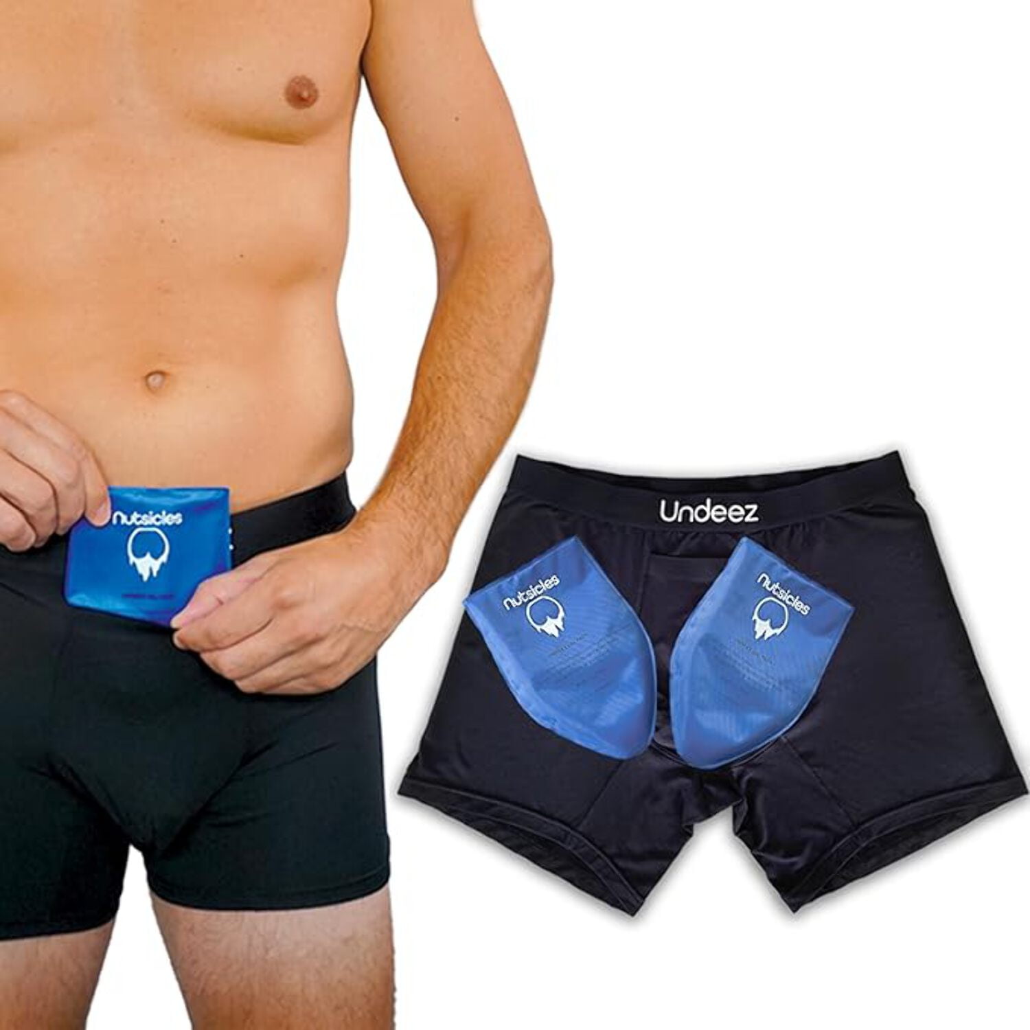 Undeez Premium Vasectomy Recovery Underwear with Custom Front Pouch and ...