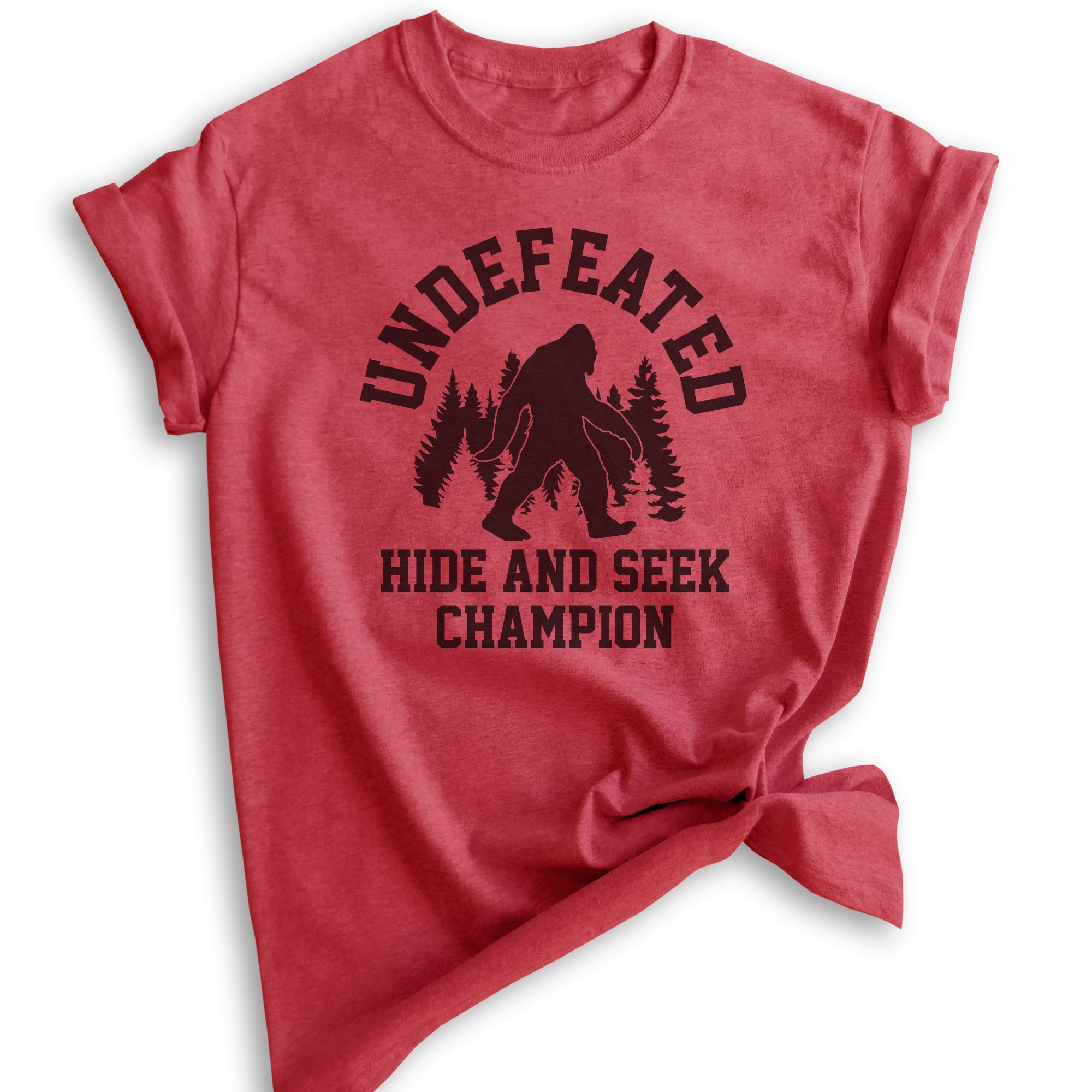 Undefeated Hide and Seek Champion Shirt, Unisex Women's Men's Shirt ...