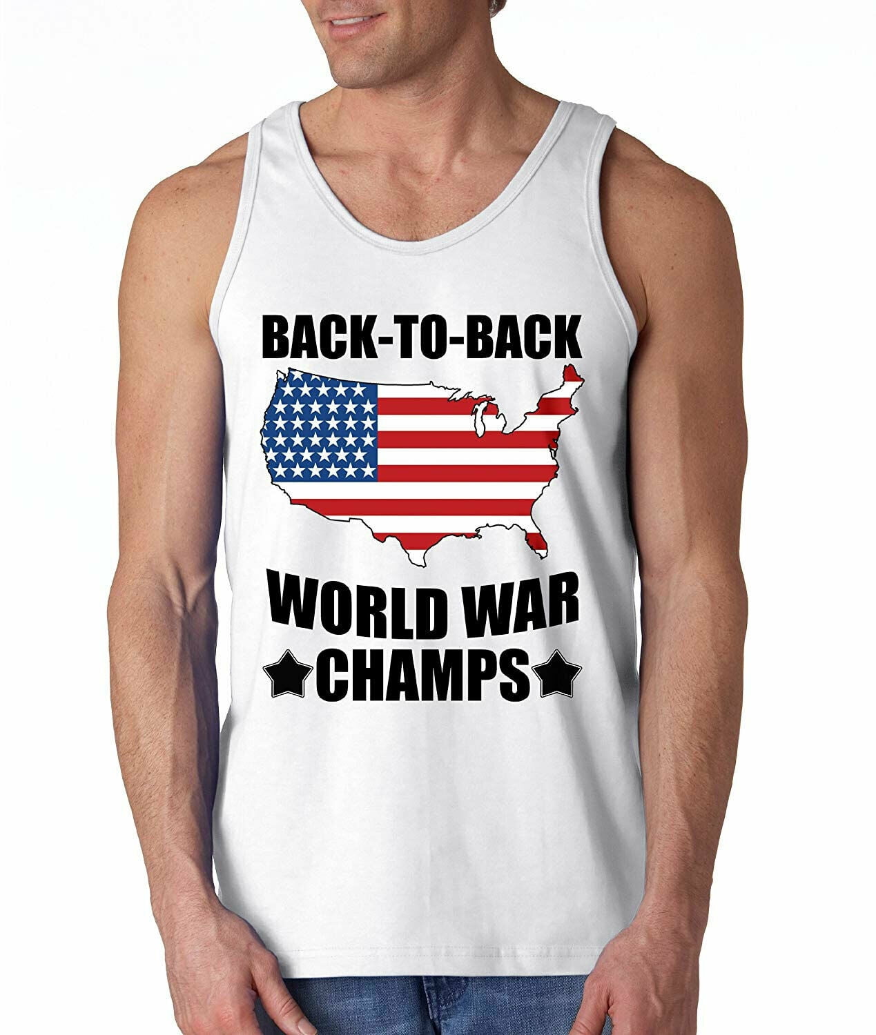 Undefeated World War Champs Mens Tank Top - Walmart.com
