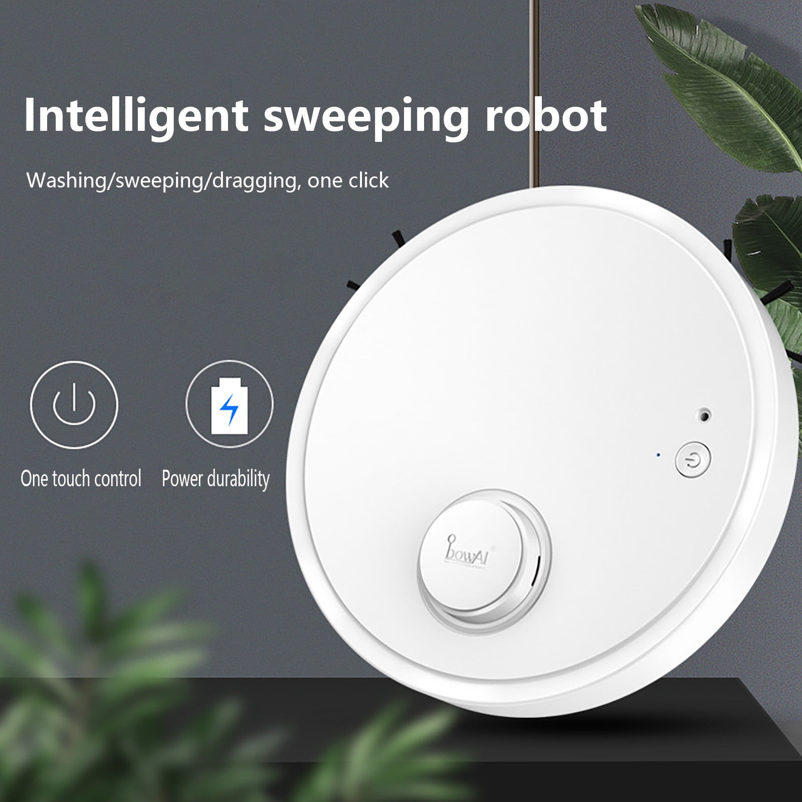 Under 10, Automatic Robot Vacuum Cleaner - Bot Self Detects Stairs Pet ...