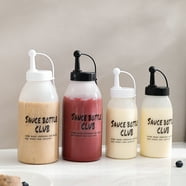 Joie Mini Condiment Containers, 3pc set. Refillable Red, White, and ...