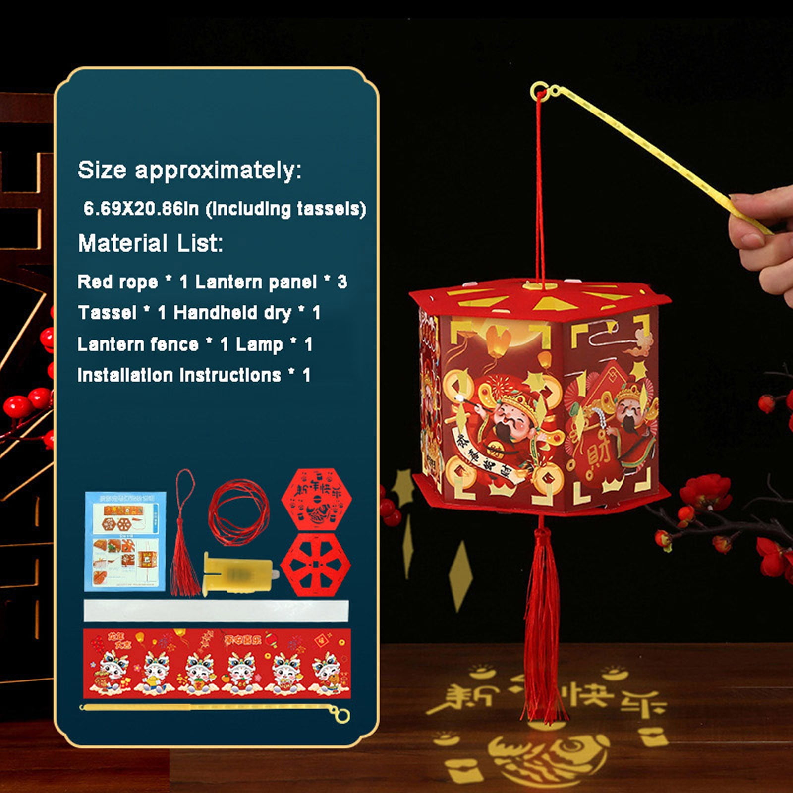 Under 10,DIY Handheld Lantern Material Pack,Craft Kit for Creating ...