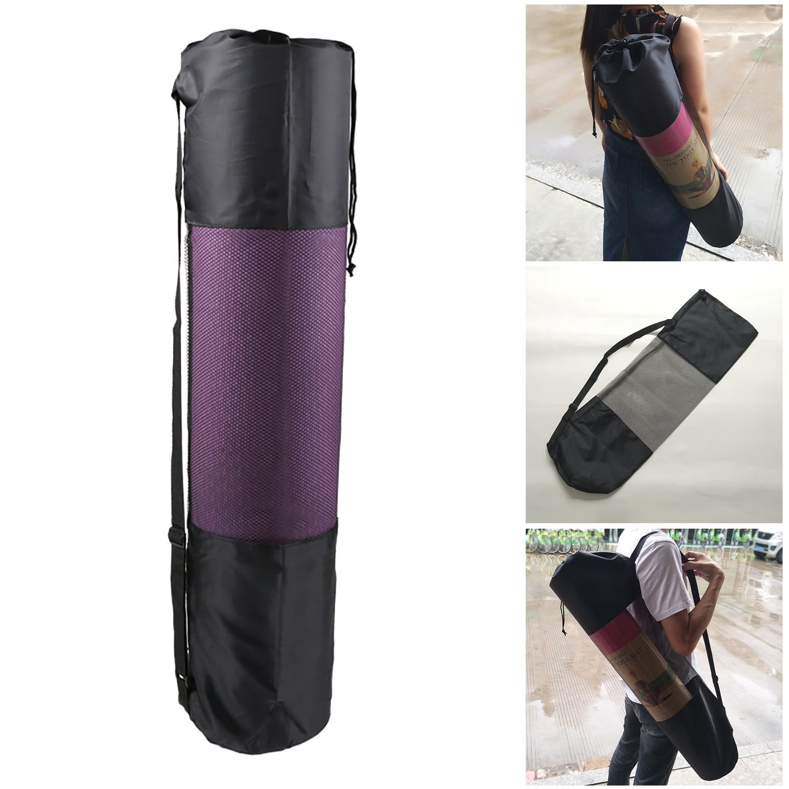 Under 10$ Free Ship Home Decor Extra Large Yoga Mat Bag Breathable Mesh ...