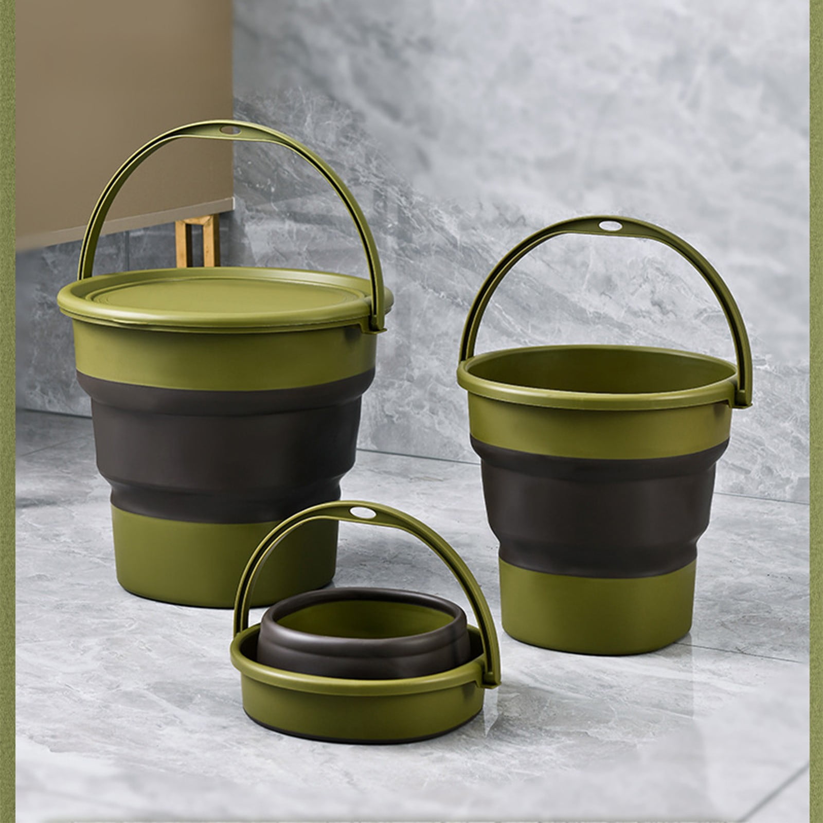 Under 10, Household Wastebasket - Bathroom Trash Can,Large Capacity ...