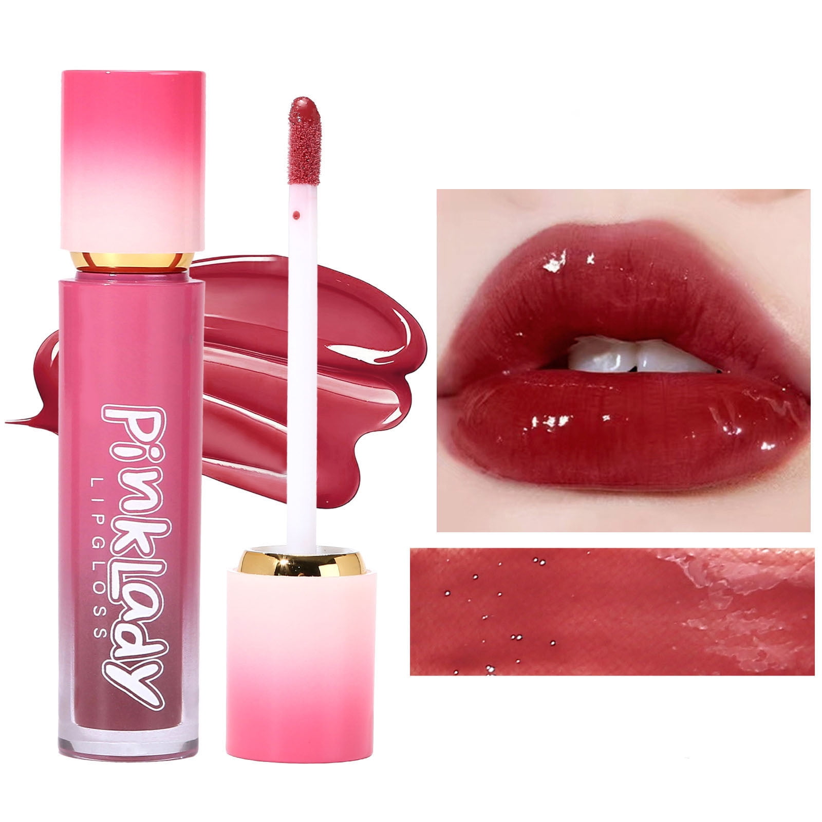 Under 10, Lustrous Hydrating Lip Gloss, Pearl Moisture Shine, Soft Tube ...