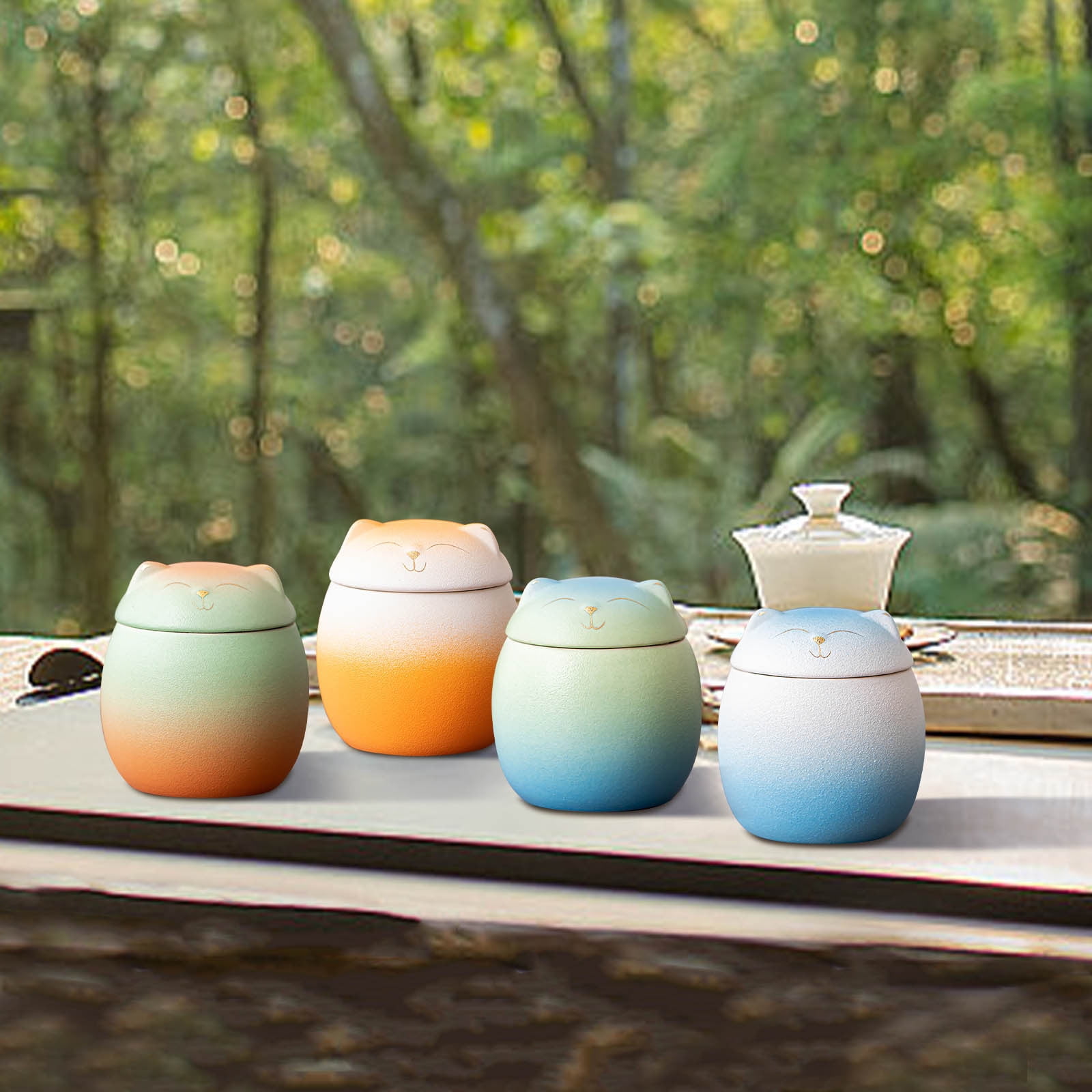 Angeler Steam-proof Sealed Jar, Mini Travel Tea Storage, Portable Tea ...