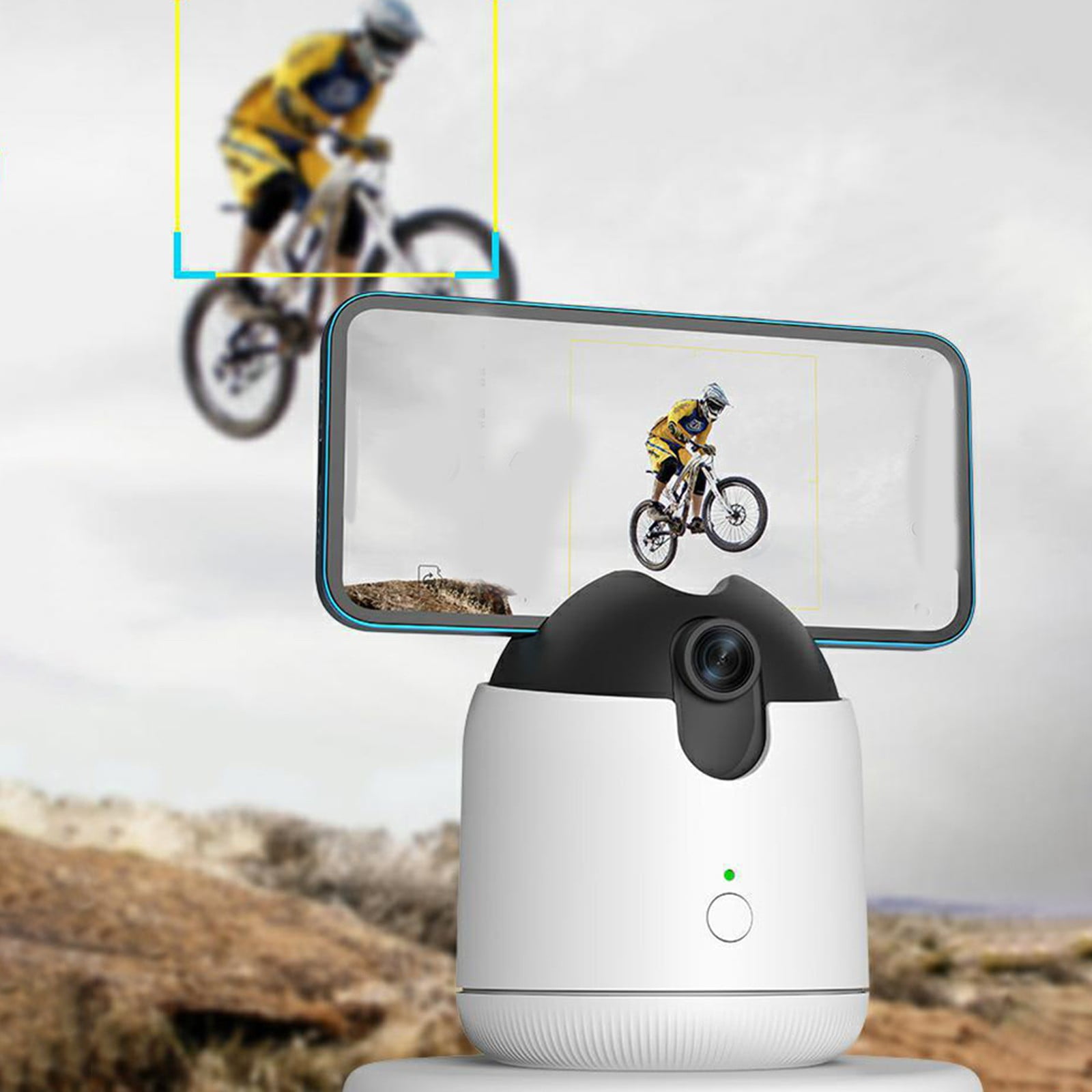 Under 10, Pan Tilt Camera Twin Center Stabilizer For 360 Degree Live ...