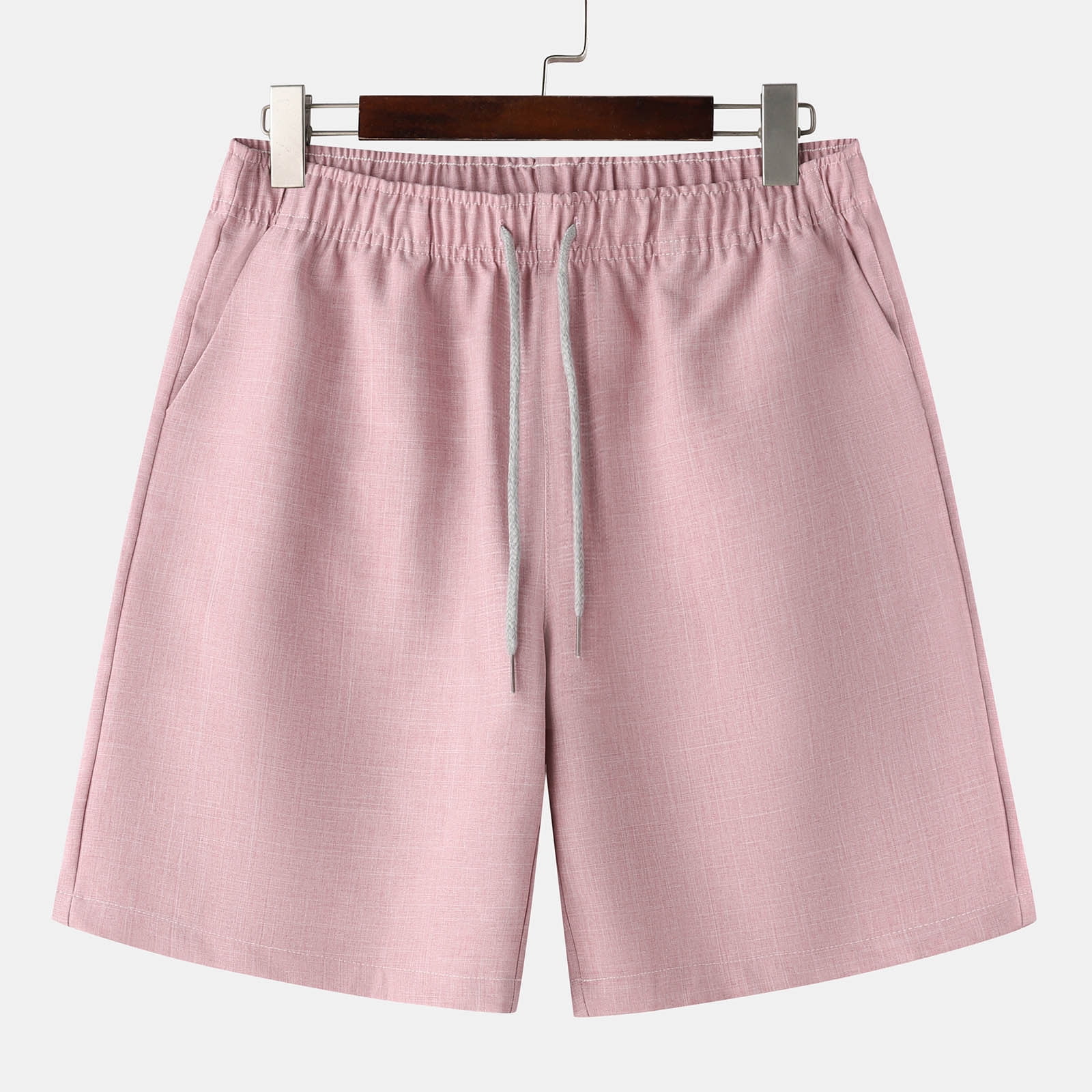 Under $20 Shorts Men, Xunlbb Men Casual Solid Summer With Pockets ...