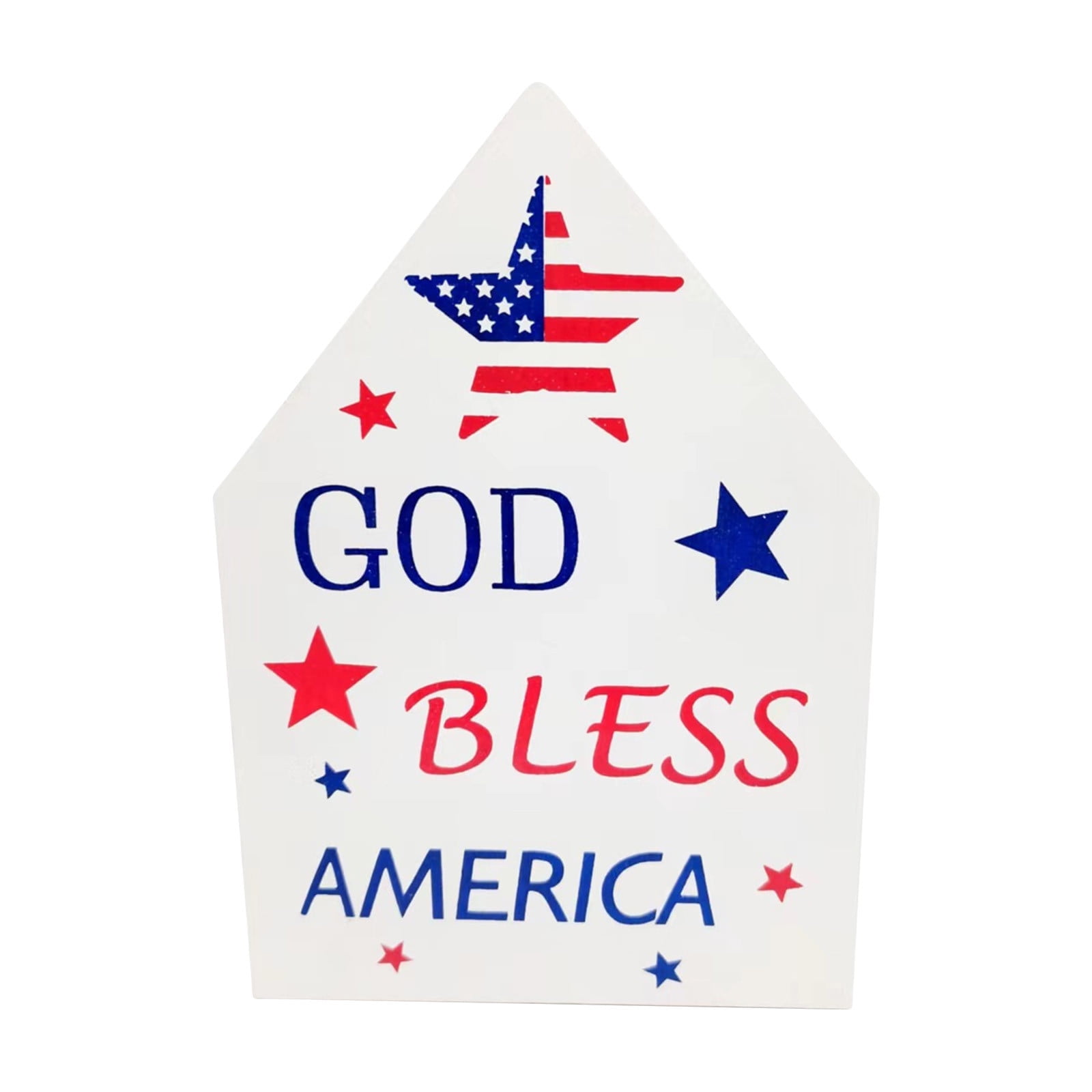 Under 25, Independence Day Ground Layout Props Wooden Patriotic ...