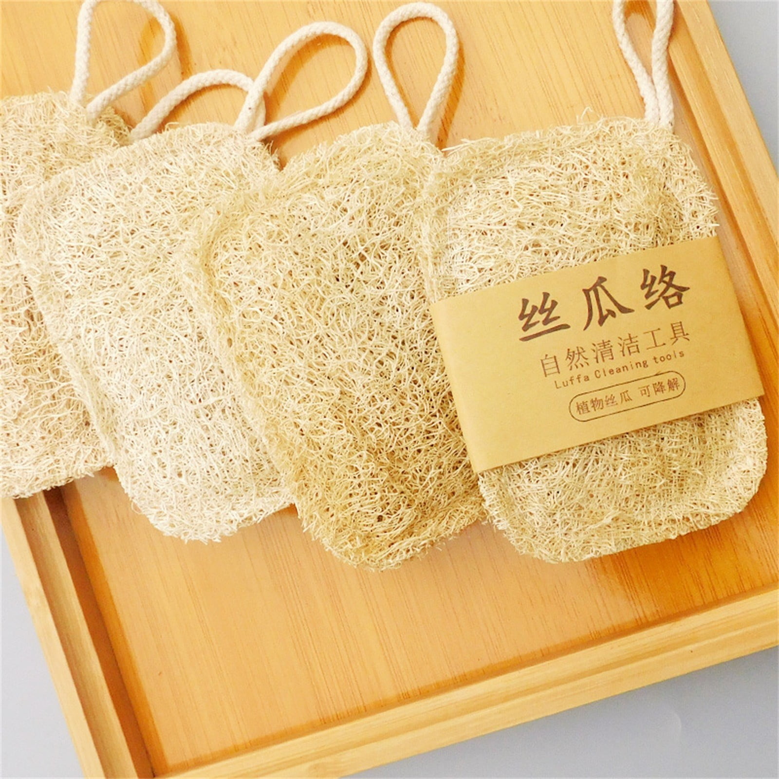 Under 25, Natural Loofah Dishwashing Loofah Pulp Dishwashing Brush ...