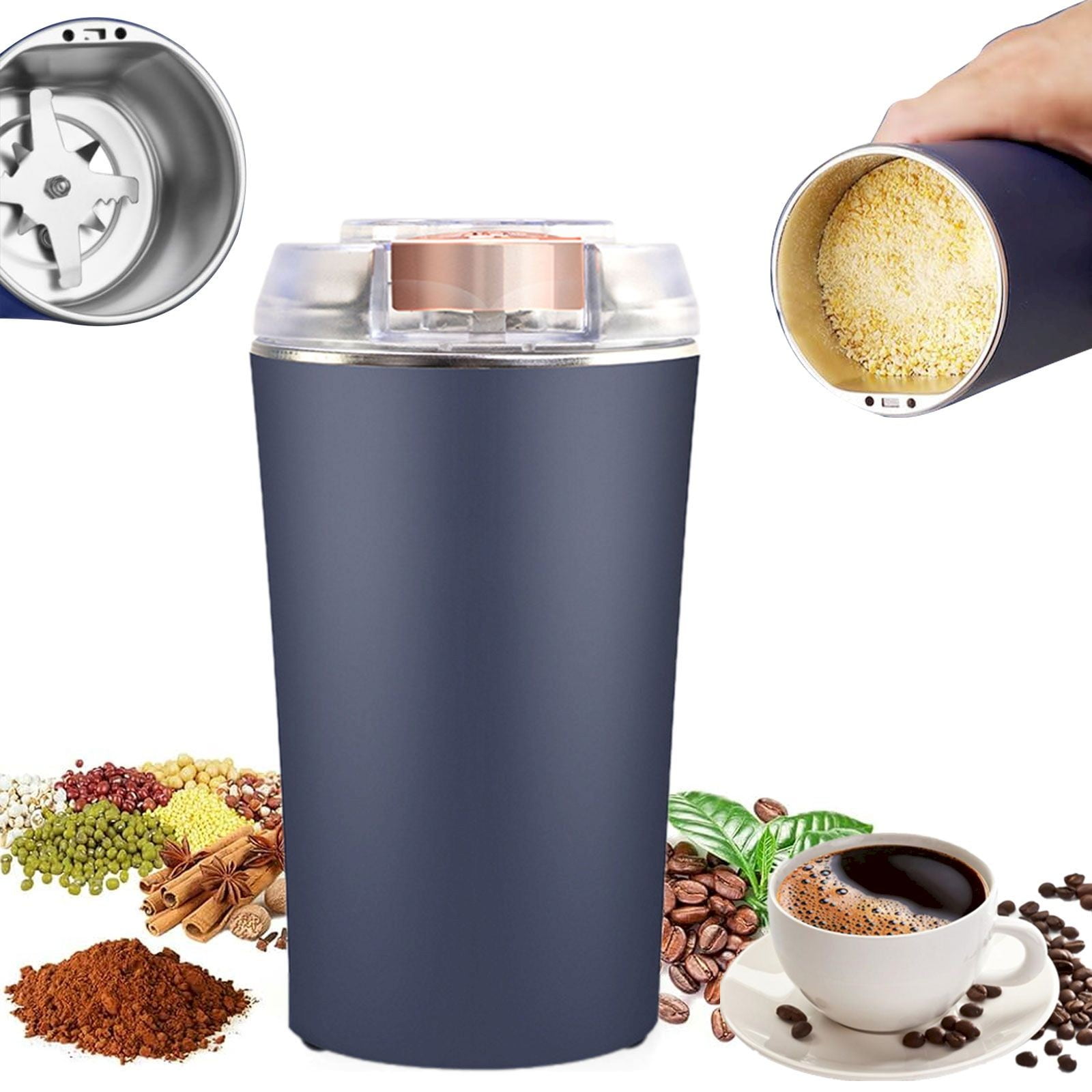 Under $30 Multifunctional Electric Pill Crusher Grinder, Dusknt Mini ...