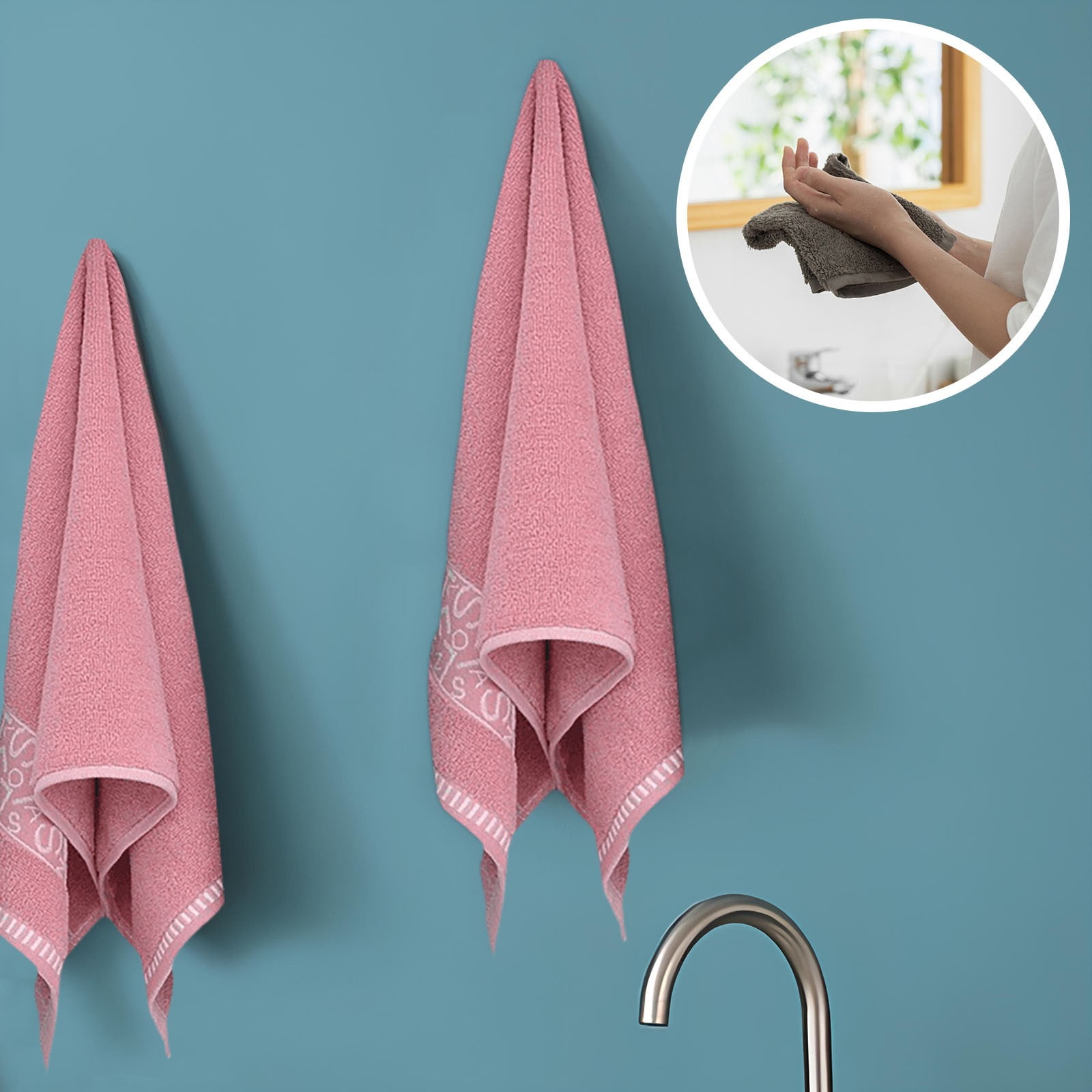 Under $5 Towel Warmer Qwtwty Soft Towel with Letters Thick Towel That ...