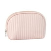 Plush Makeup Bag Cute Cosmetic Bag Solid Color Travel Toiletry Bag ...