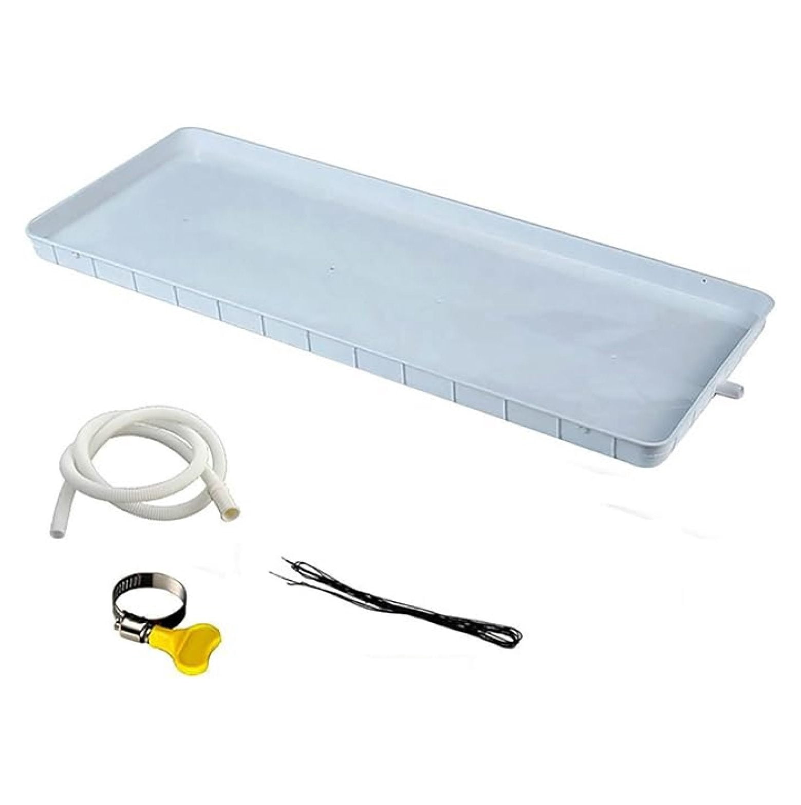 Under Air Conditioner Water Tray with Drain - Drip Tray Condensate ...