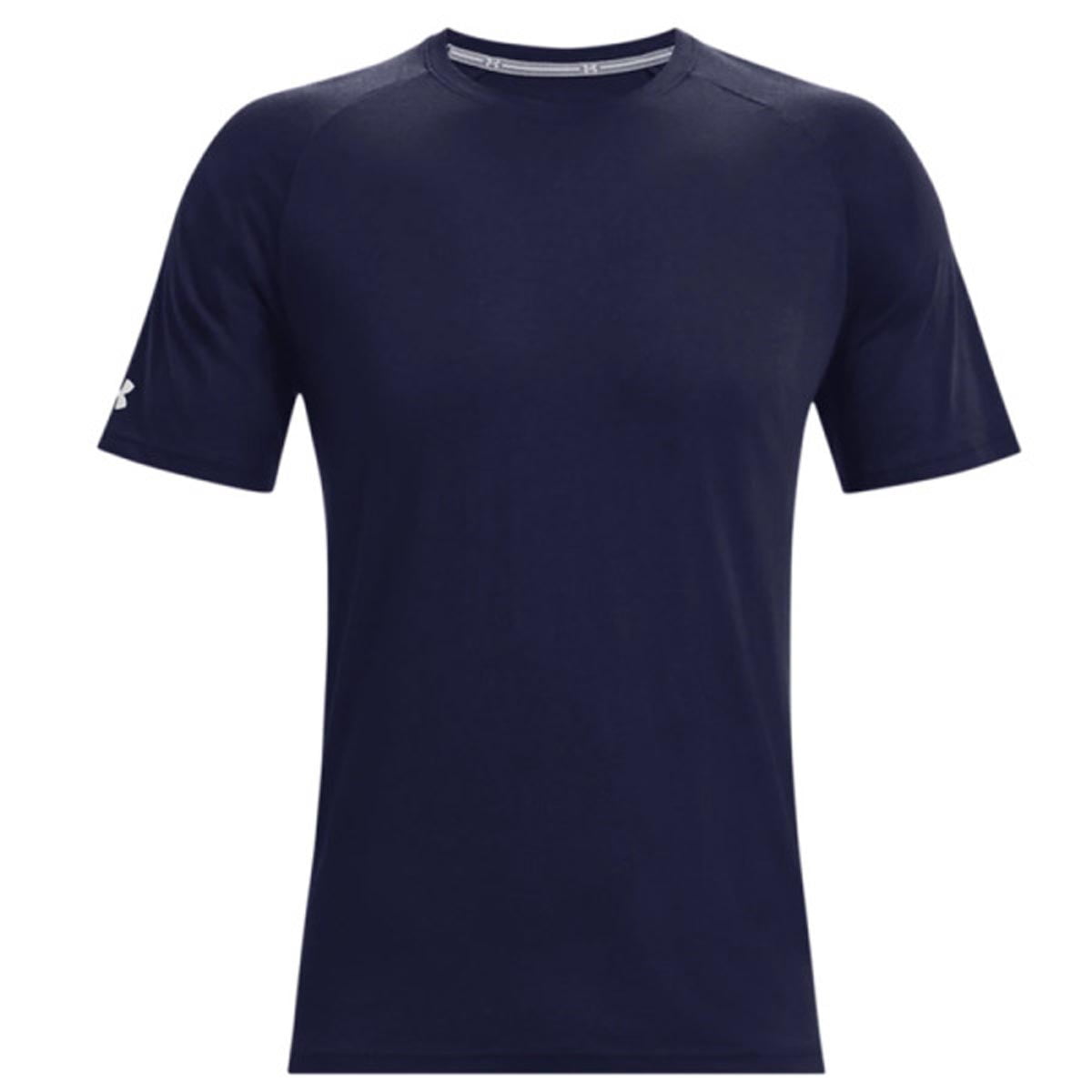 Under Armour 1360695 Unisex Athletics T-Shirt - Midnight Navy White ...