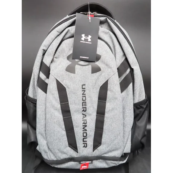 Under Armour 1361176 UA Hustle 5.0 Backpack, Grey/Black - Walmart.com