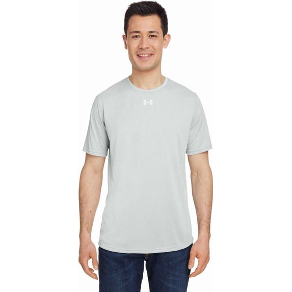 Under Armour 1376842 Men's Team Tech T-Shirt - Mod-Gray Light Heather ...