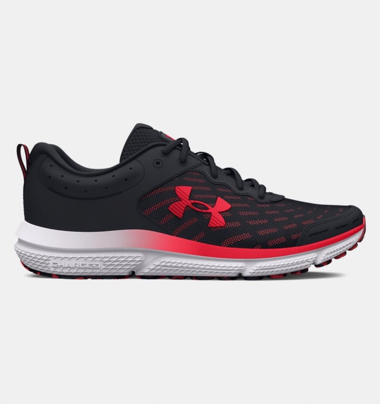 Under Armour 302617500613 Charged Assert 10 Black Red Size 13 Running ...