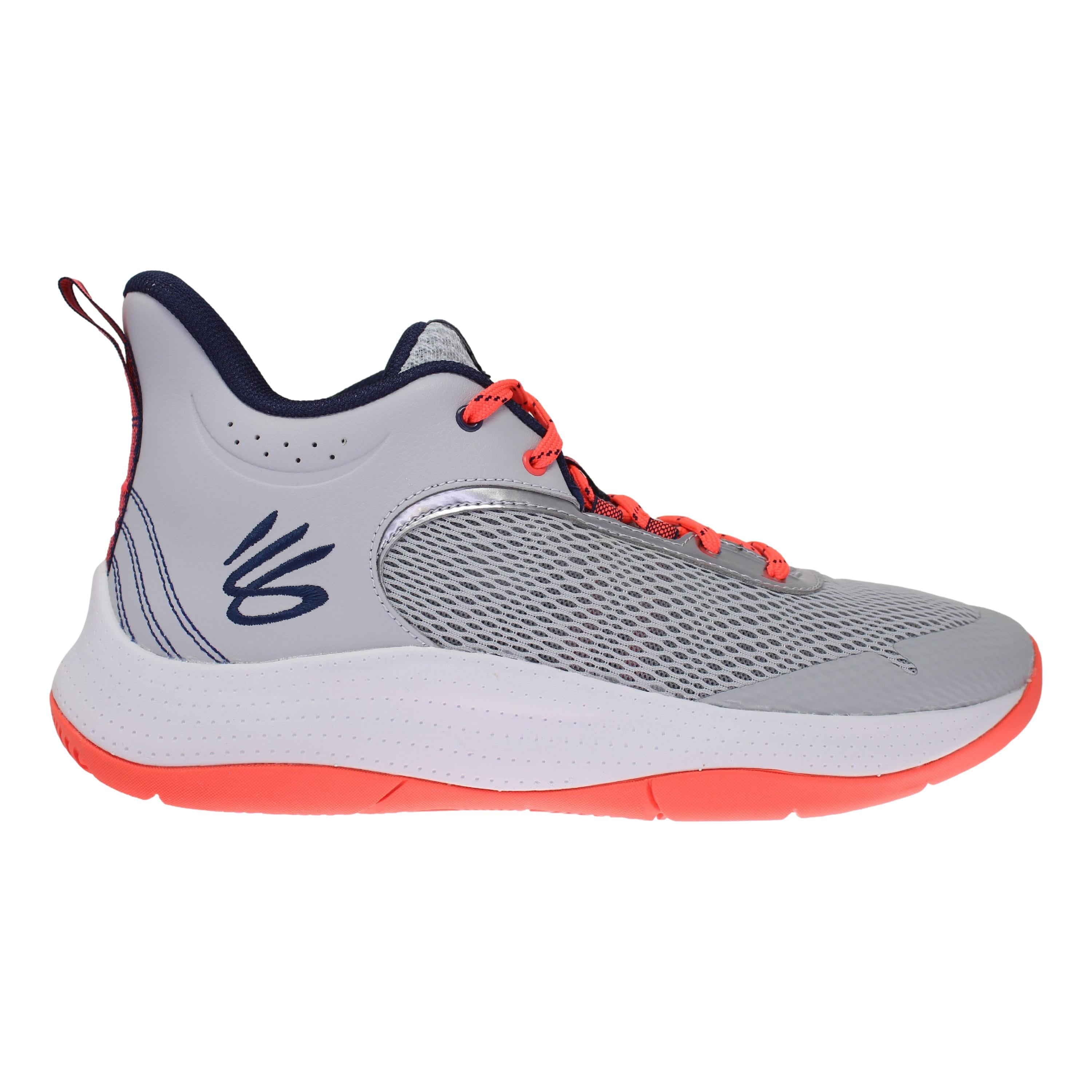 Under Armour 3Z6 Grey/White-Red 3025090-101 Men's Size 10 Medium - Walmart.com