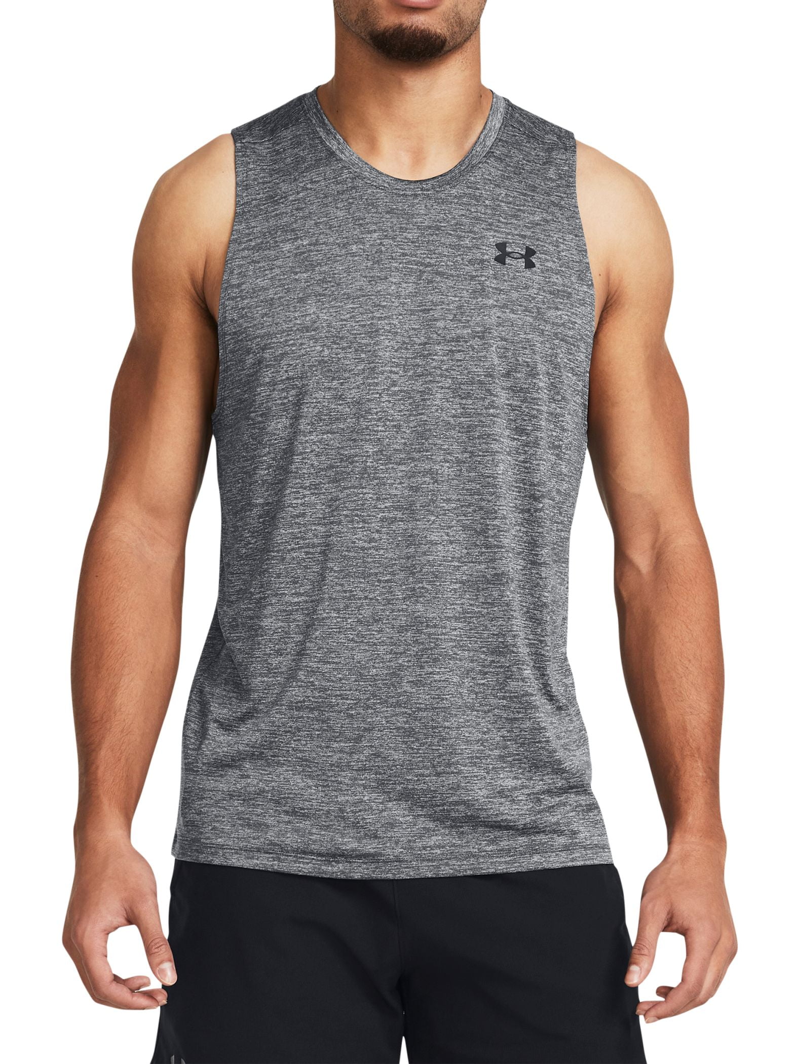 Under Armour Running Gear - Base Tech Vest, Dark Grey for Sports and ...