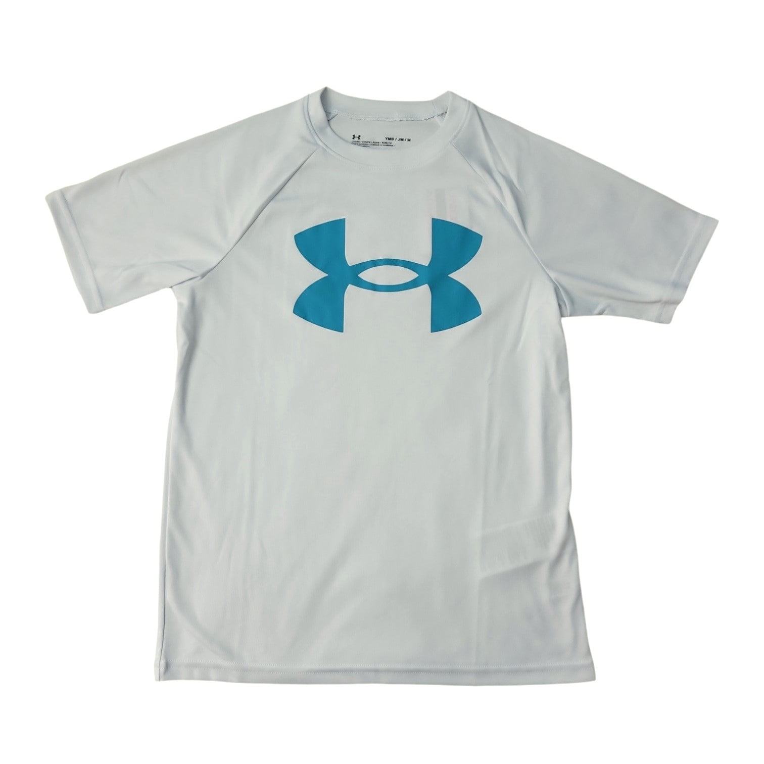 Under Armour Boy's Big Logo Short Sleeve Super Soft T-Shirt, 1363283 ...