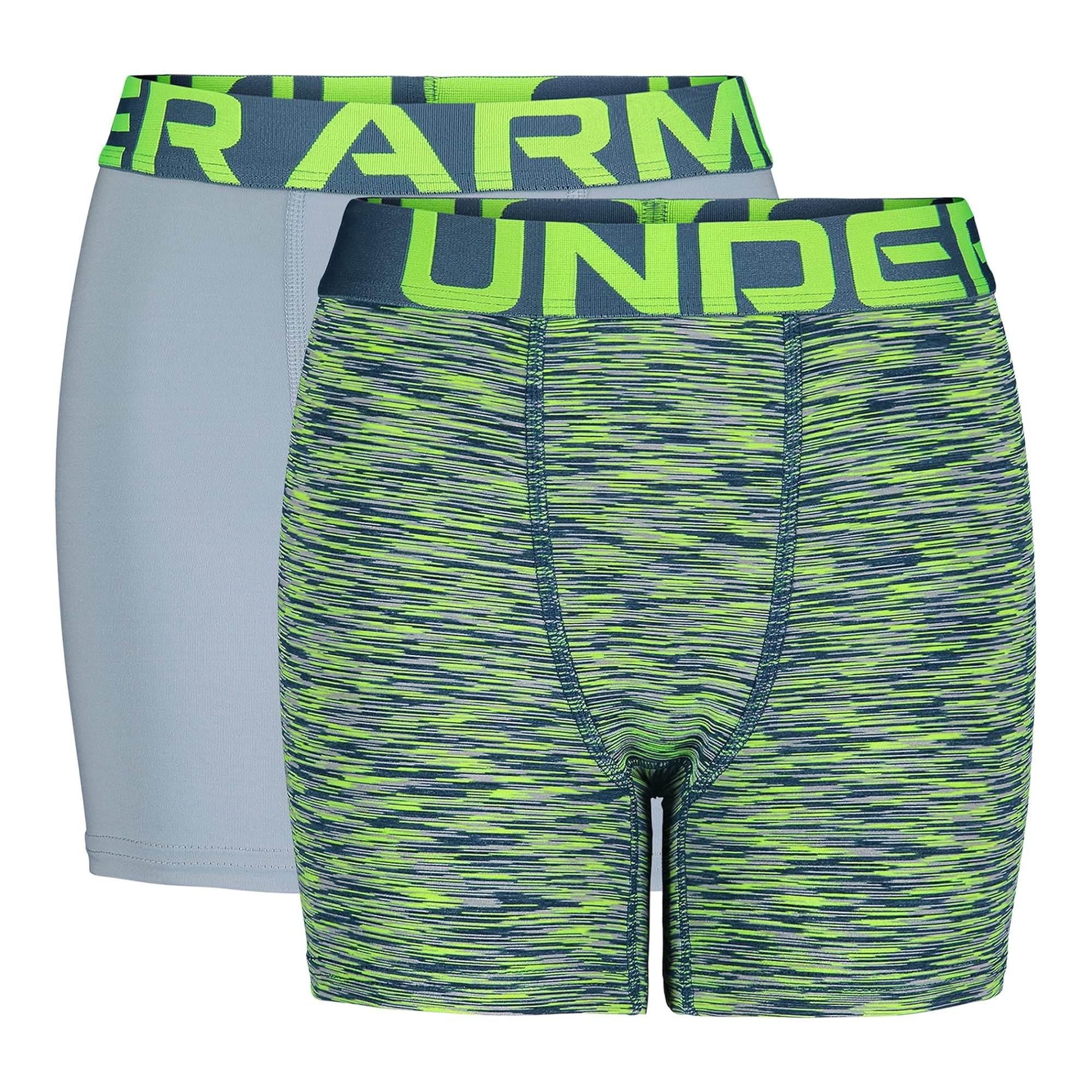 Under Armour Boy's Twist 2-Pack Boxer Set (Big Kids) Assorted SM (8 Big ...