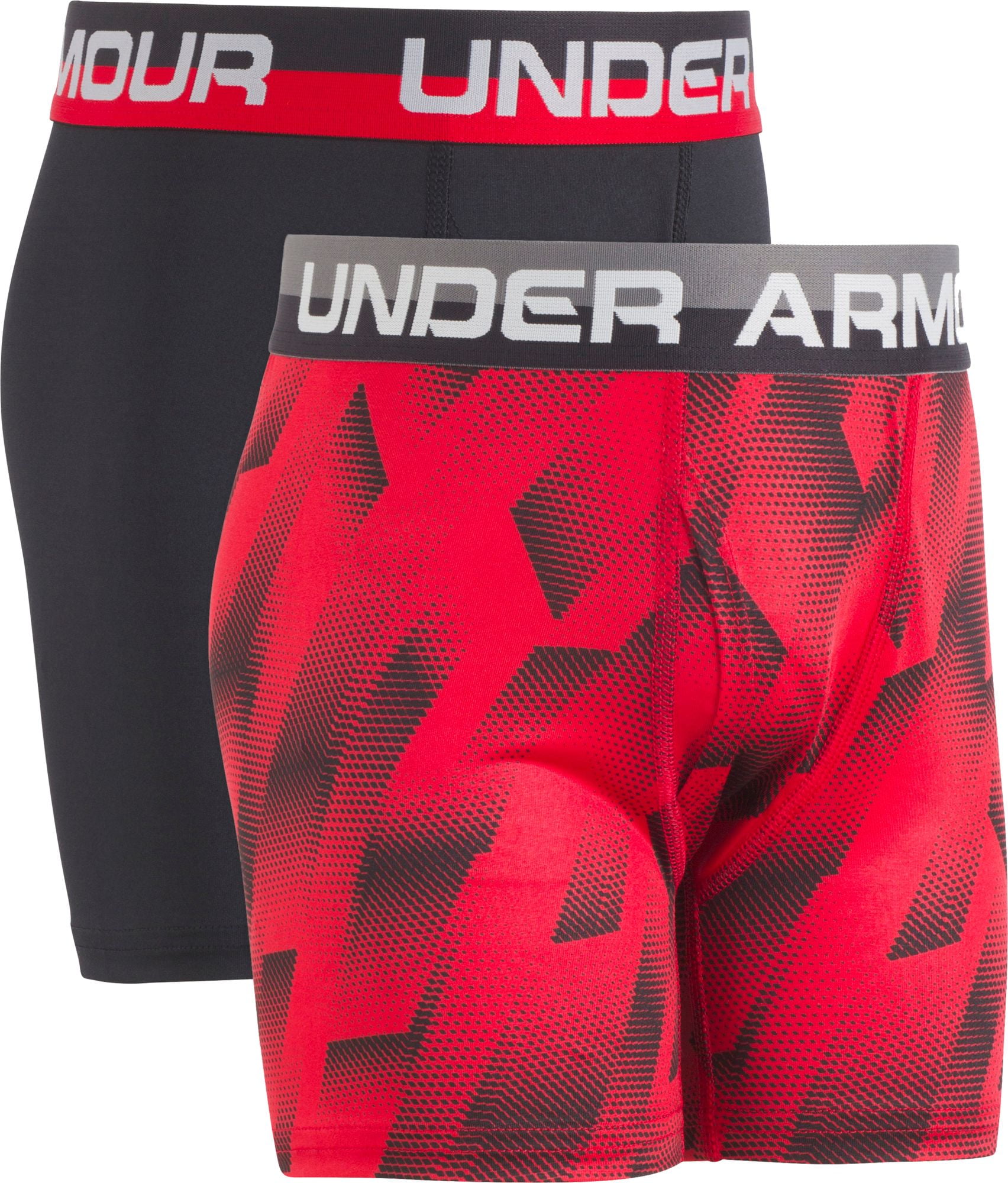 under armour boys' sandstorm printed heatgear boxer briefs 2 pack ...