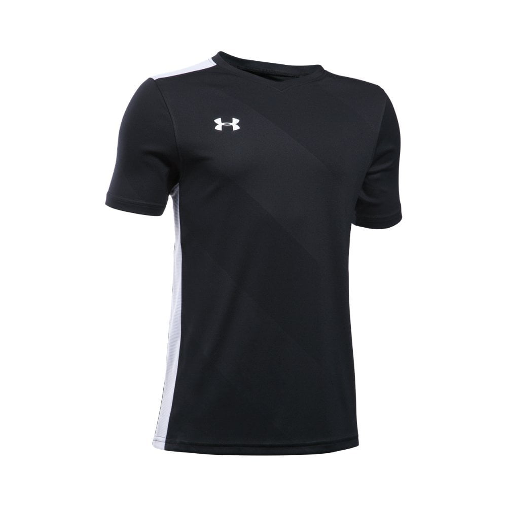 Under Armour UA Fixture Soccer Jersey YMD Black - Walmart.com