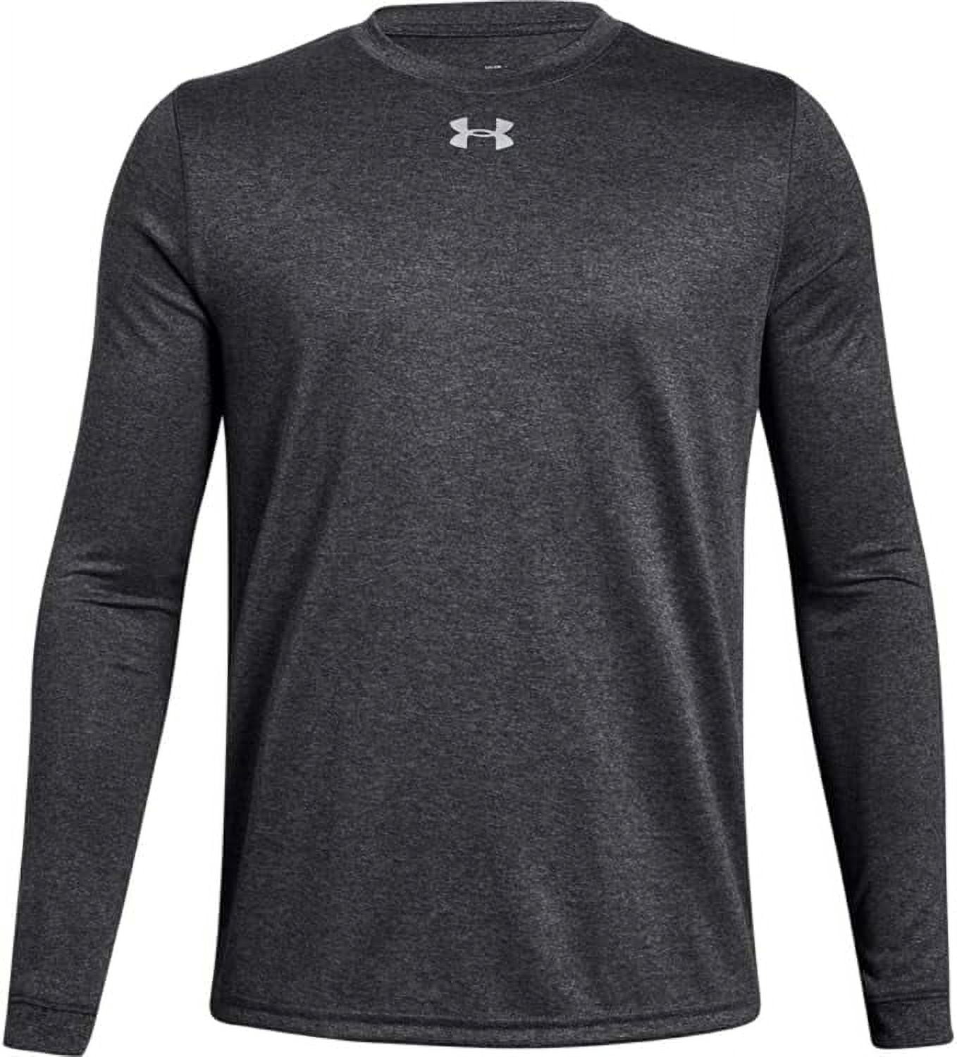 Under Armour Boys' Locker Tee Long-Sleeve T-Shirt 1305846 Carbon ...
