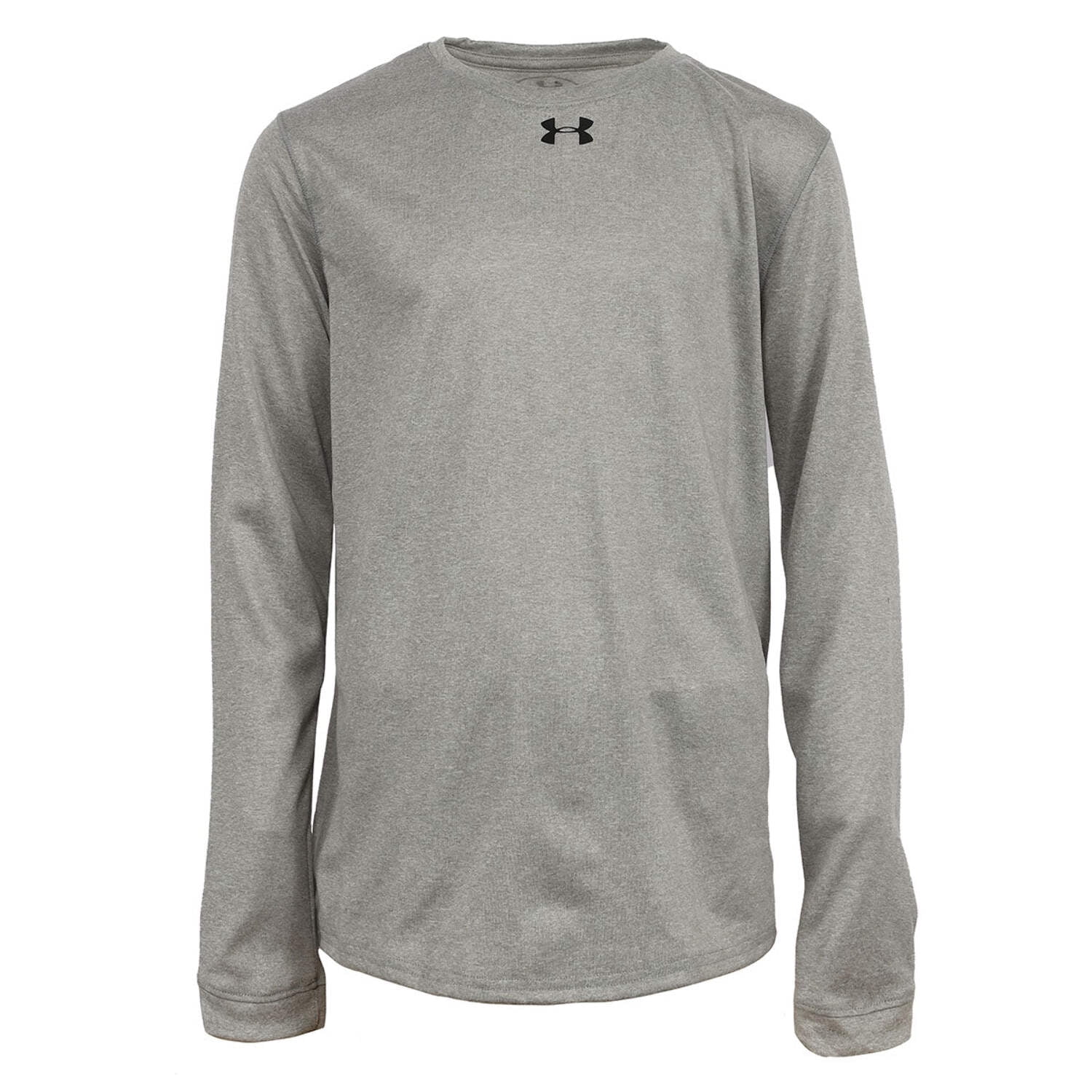 Under Armour Boys' Locker Tee Long-Sleeve T-Shirt 1305846 True Grey YM ...