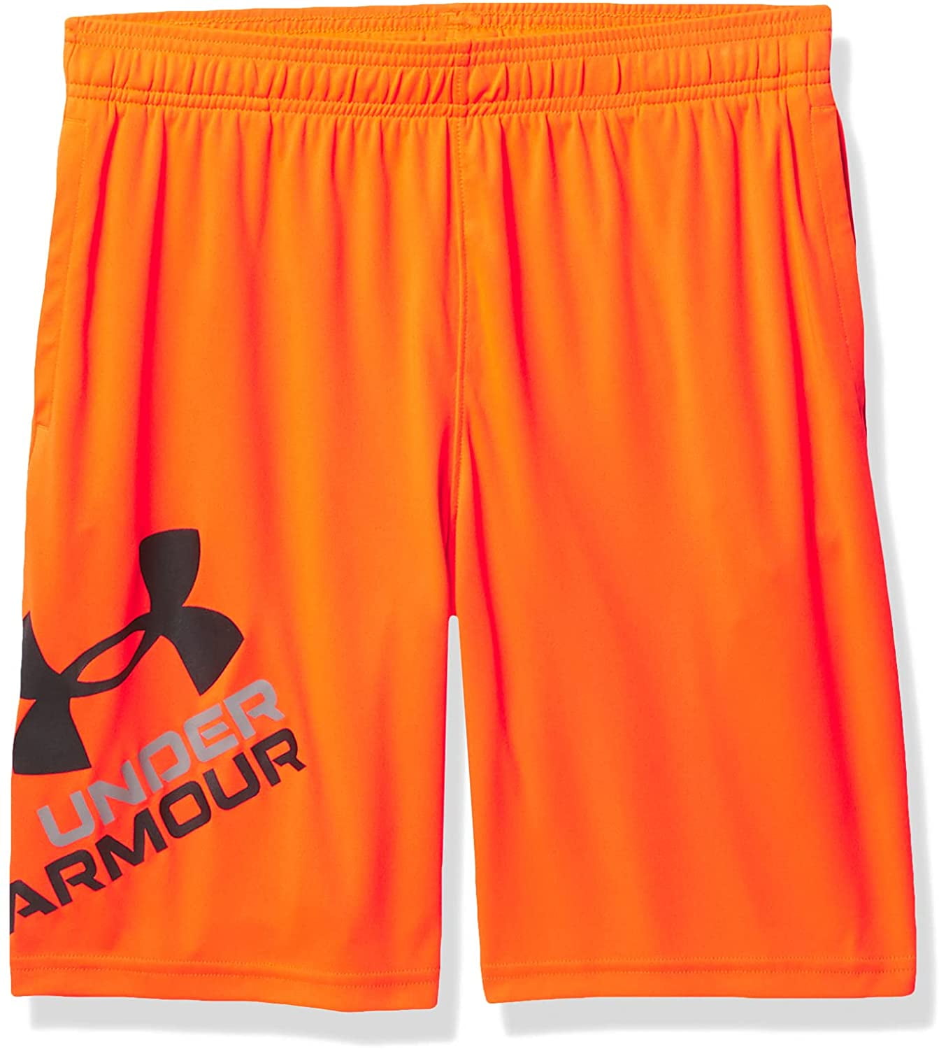 Under Armour Boys Prototype 2.0 Logo Shorts Phoenix Fire 296/Black X ...