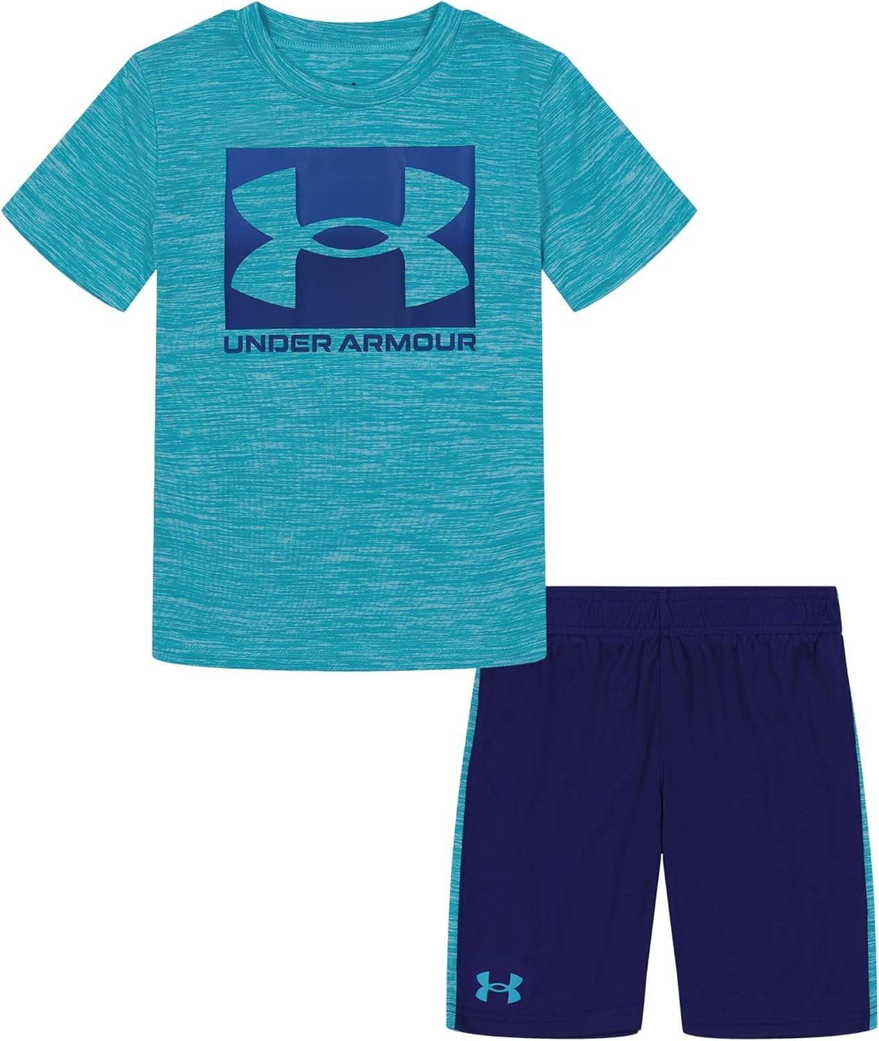 Under Armour Boys Sleeve Tee Set, Lightweight Breathable T-Shirt And ...