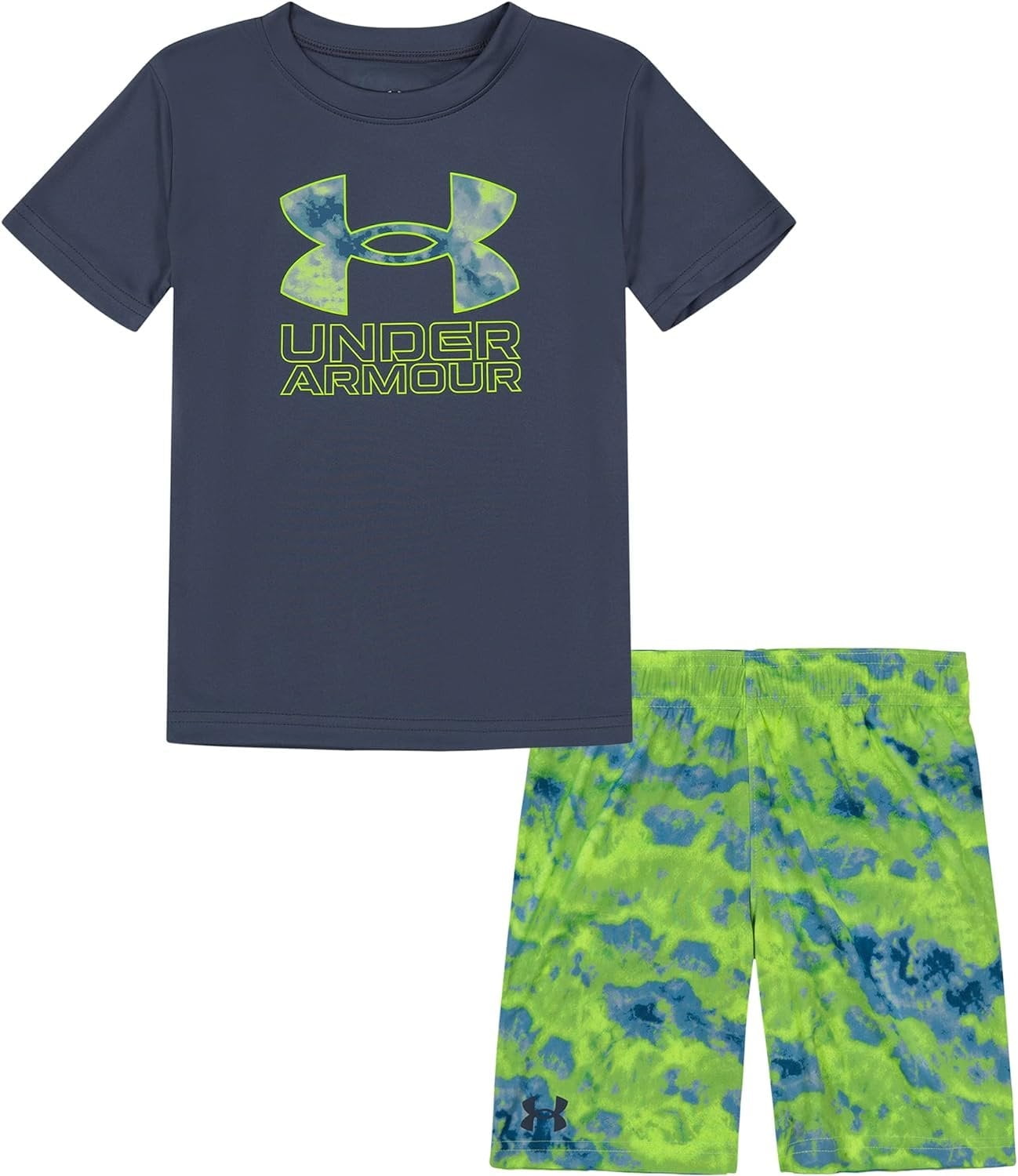 Under Armour Boys Sleeve Tee Set, Lightweight Breathable T-Shirt And ...